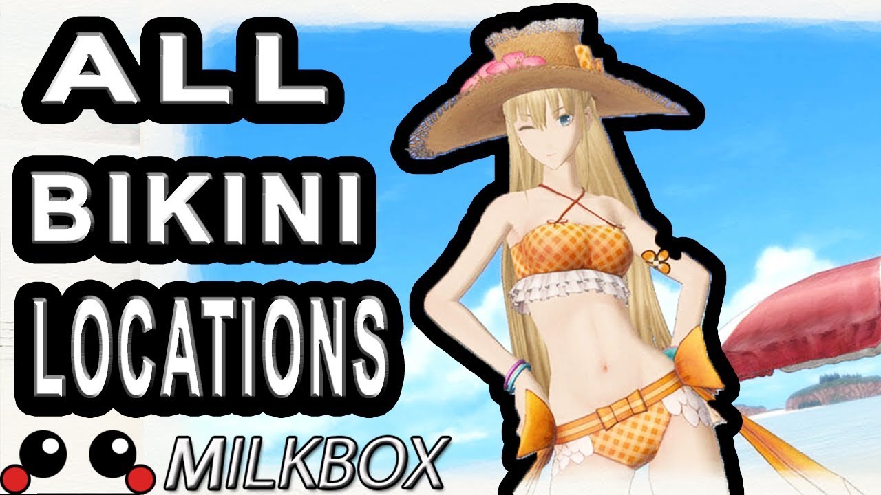 Valkyria Chronicles 4 Squad E to The Beach All Bikini Locations