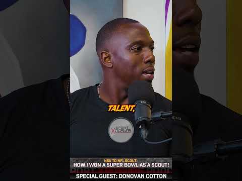 WHY I CHOSE TO BECOME AN NFL SCOUT | SUPER BOWL WINNING TAMPA BAY BUCANEERS SCOUT DONOVAN COTTON