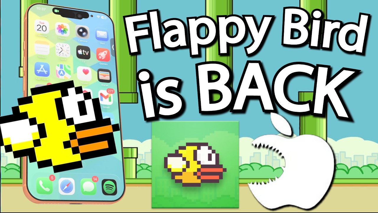 ORIGINAL Flappy Bird App INSTALL on iPhone / iPad