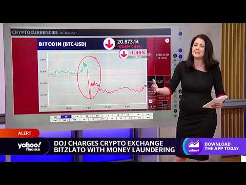 Bitcoin breaks winning streak, falls below $21,000