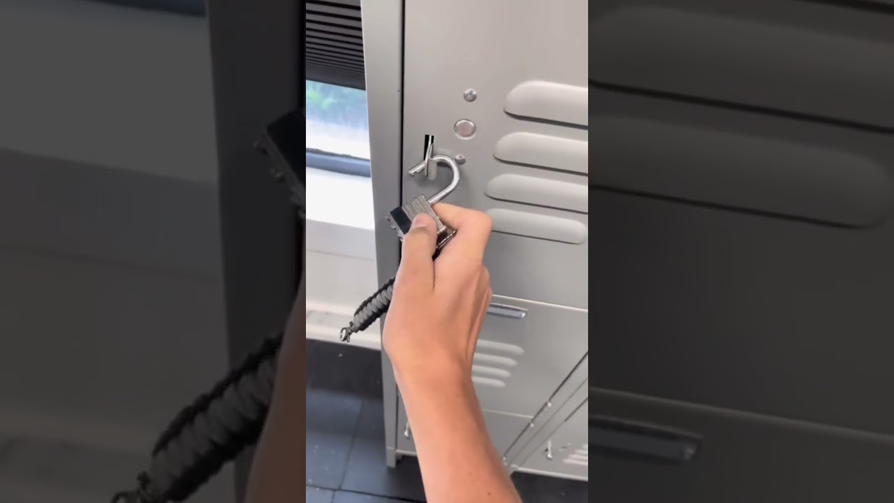 Biolock's New Biometric Padlock in Action