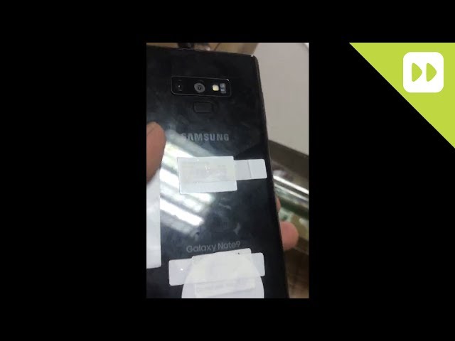 Leaked Galaxy Note 9 hands-on video shows conservative design - PhoneArena