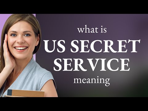 Us secret service | US SECRET SERVICE definition
