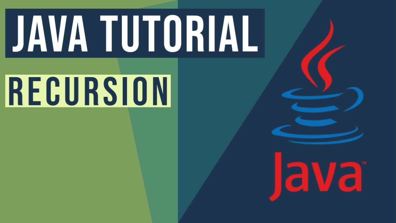Java Recursion Tutorial