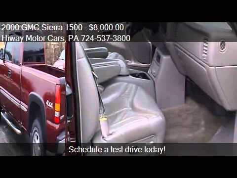 2000 GMC Sierra 1500 for sale in Latrobe, PA 15650 at the Hi