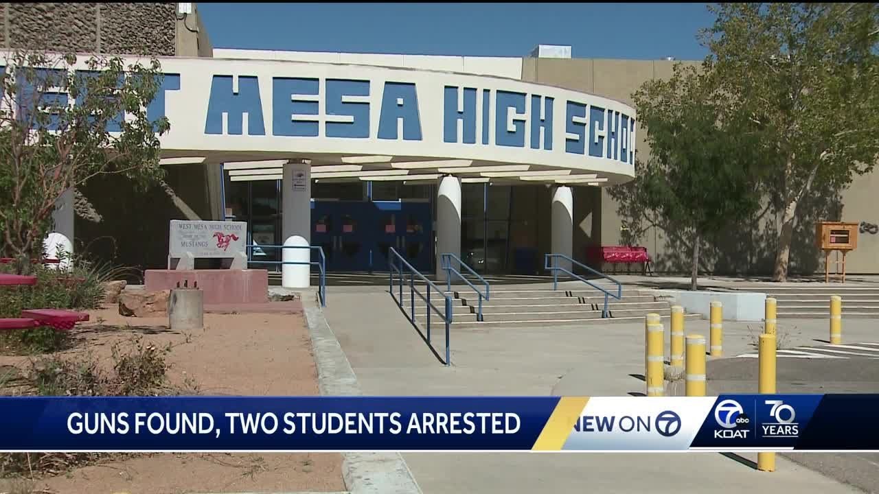 Two Weapons Found at West Mesa High School