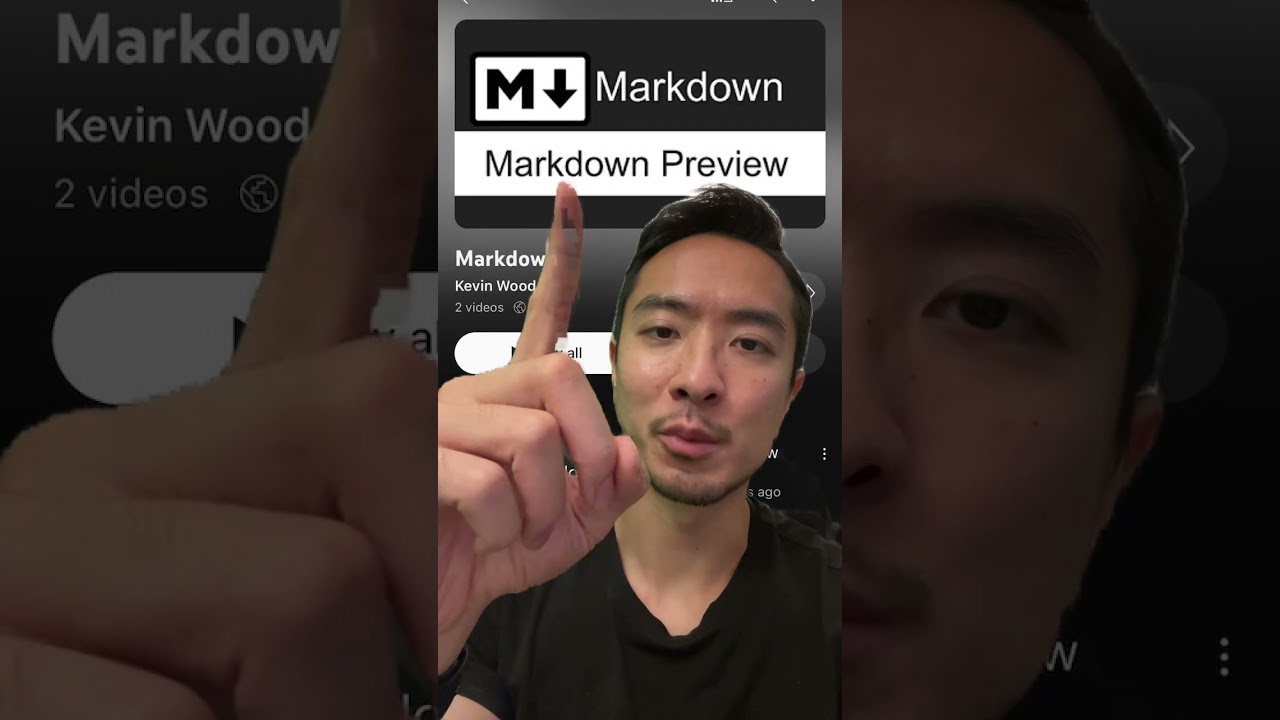 Use markdown preview to render your markdown code in vs code! (ie Readme.md)