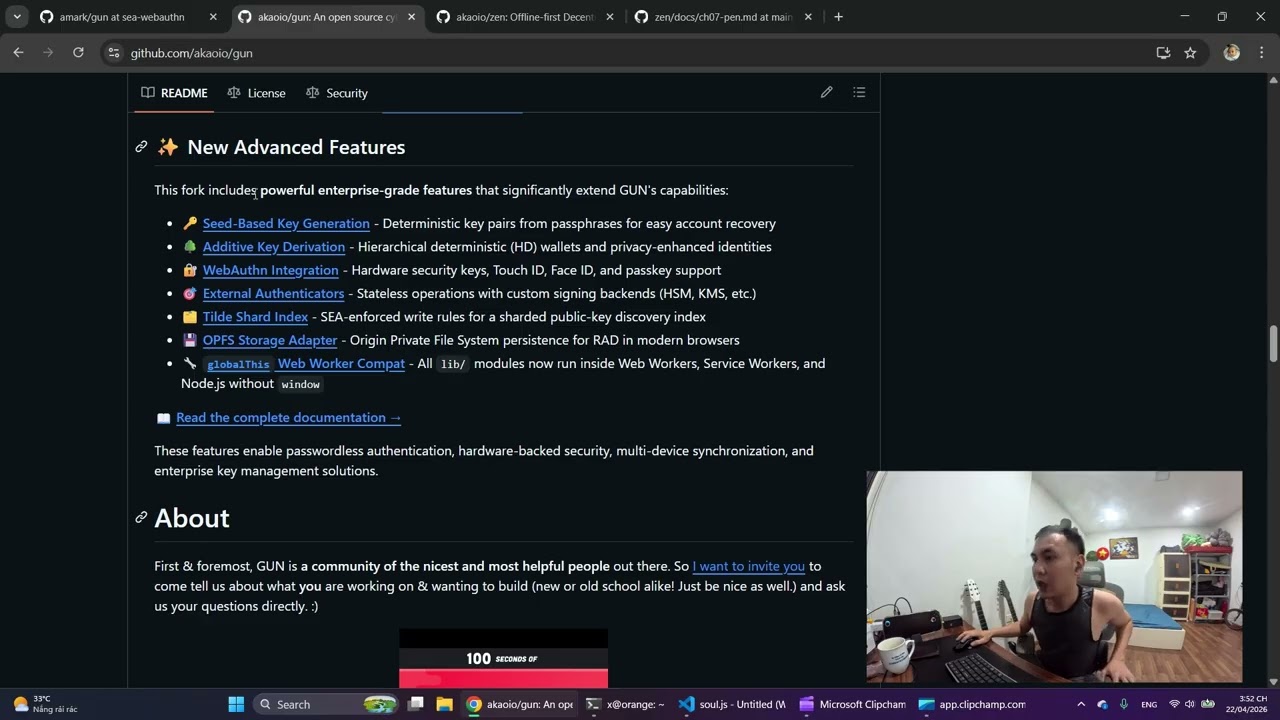 ZEN Realtime Crypto Graph Database Introduction - Github @akaoio/zen