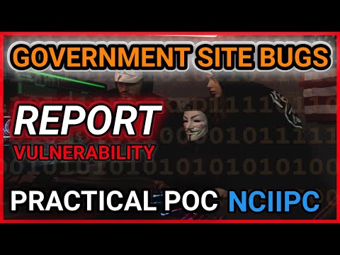 Indian Government sites vulnerability report Portal ||NCIIPC Explained in Telugu||POC