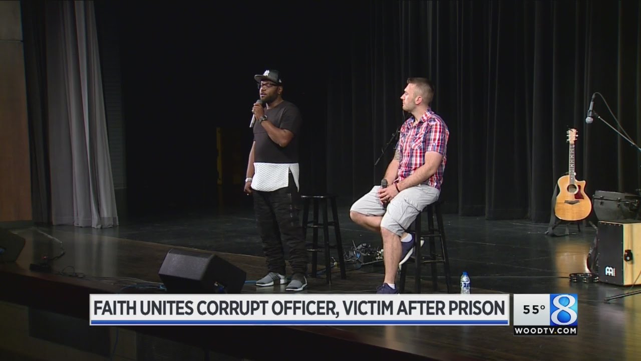 Crooked cop, wrongfully convicted man share story of forgiveness