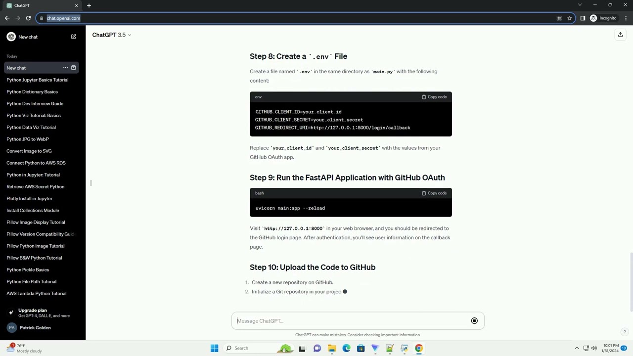 python fastapi example github