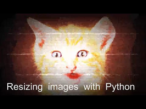 Resizing images with Python