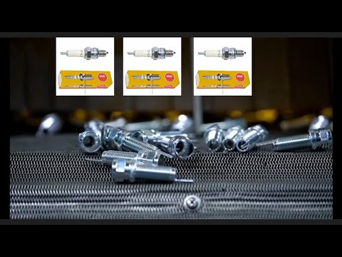 NGK Spark Plug Factory How its made Spark Plug