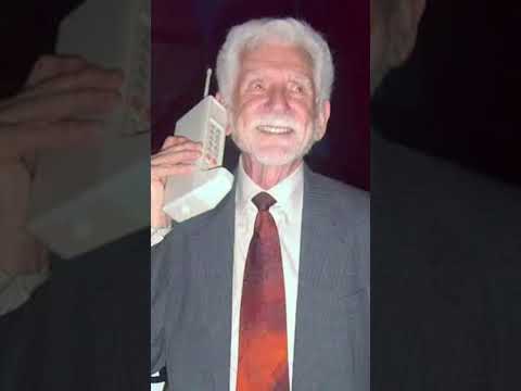 Motorola engineer Martin Cooper made the first mobile phone call in history