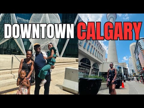 Walking Tour Calgary Alberta Canada 2025| Calgary Tower