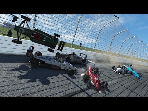Steam Community :: Video :: rFactor-2. Завал на Овале в гонке онлайн.