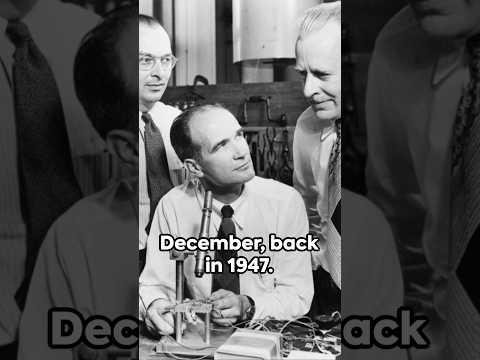 The Untold Story of Silicon Valley's Founding | 23 Dec 1947 #history #physics