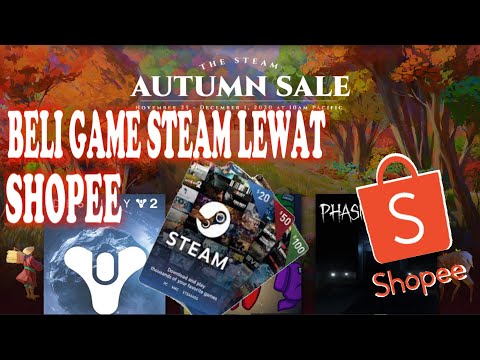 Cara Beli Steam Wallet Lewat Shopee
