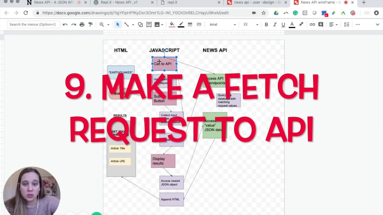 How To Fetch Data From API in jQuery Tutorial |  Thinkful API Mock Interview Prep