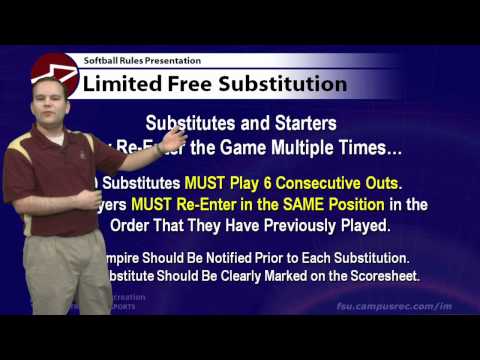 FSU IM Softball Rules Presentation
