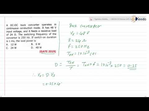 Mastering Power Electronics : GATE Previous Year Problems Solving - Question 104 Video Lecture ...