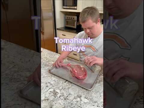 Tomahawk Ribeye 🥩🔥 #cooking #cookingfood #food #bbqmeat @recteq
