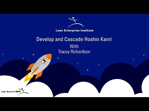 Develop and Cascade Hoshin Kanri with Tracey Richardson