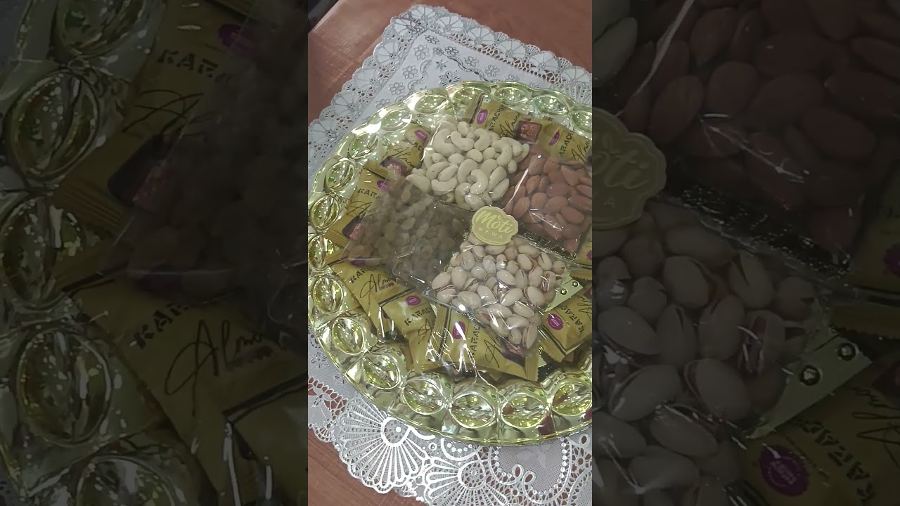 Golden Plate Dry Fruits Gift Box | New Arrivals For Celebration | Special Gift #short #dryfruitsgift