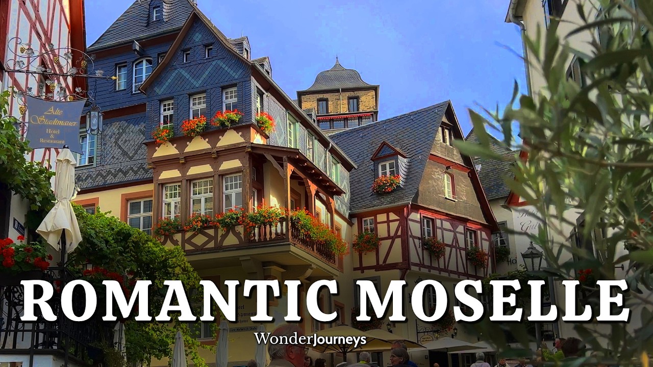 Romantic Moselle Valley 🇩🇪 Germany’s Fairytale River [4k]