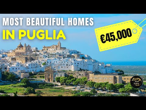 Historic PROPERTIES in PUGLIA for Sale from $50K: House Hunting in Italy