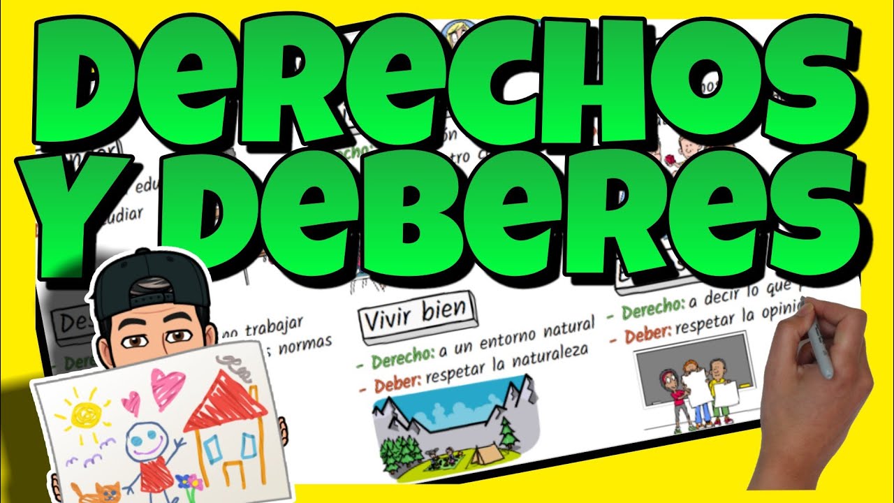 🧒 DERECHOS y DEBERES de los NIÑOS