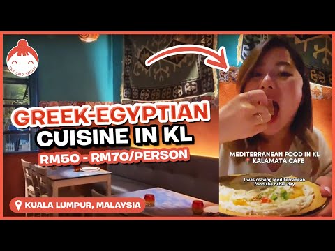 Comforting Greek/Egyptian food in KL - Kalamata Cafe