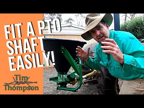 How To Fit a PTO Shaft Easily