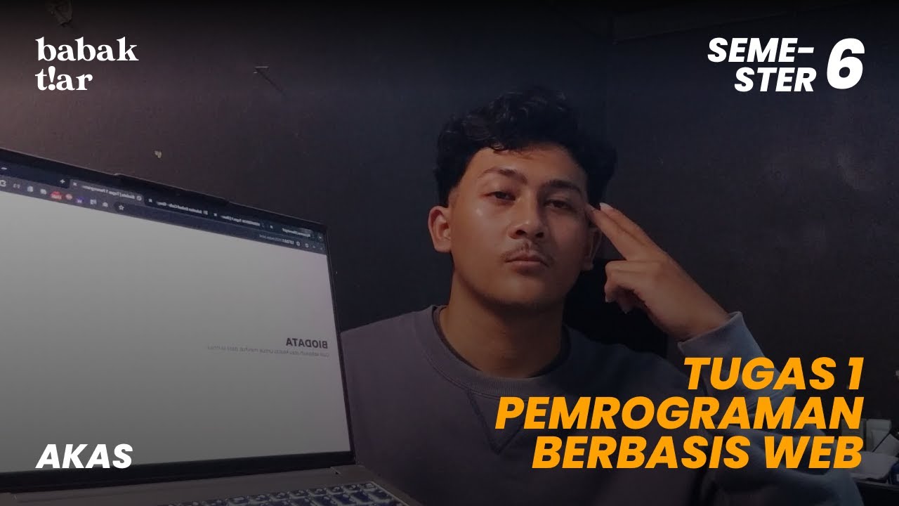 Tugas 1 Pemrograman Berbasis Web | HTML, CSS, JS + FULL Penjelasan Code | Universitas Terbuka