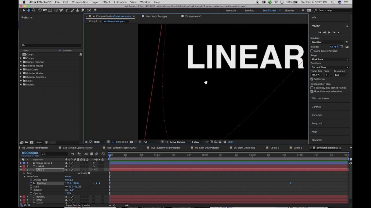 08 keyframe interpolation