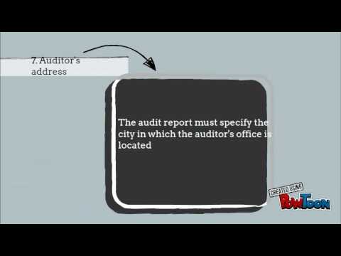8 Things Standard Unqualified Audit Report