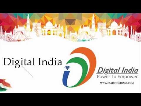 DIGITAL INDIA-A government initiative – Digital India