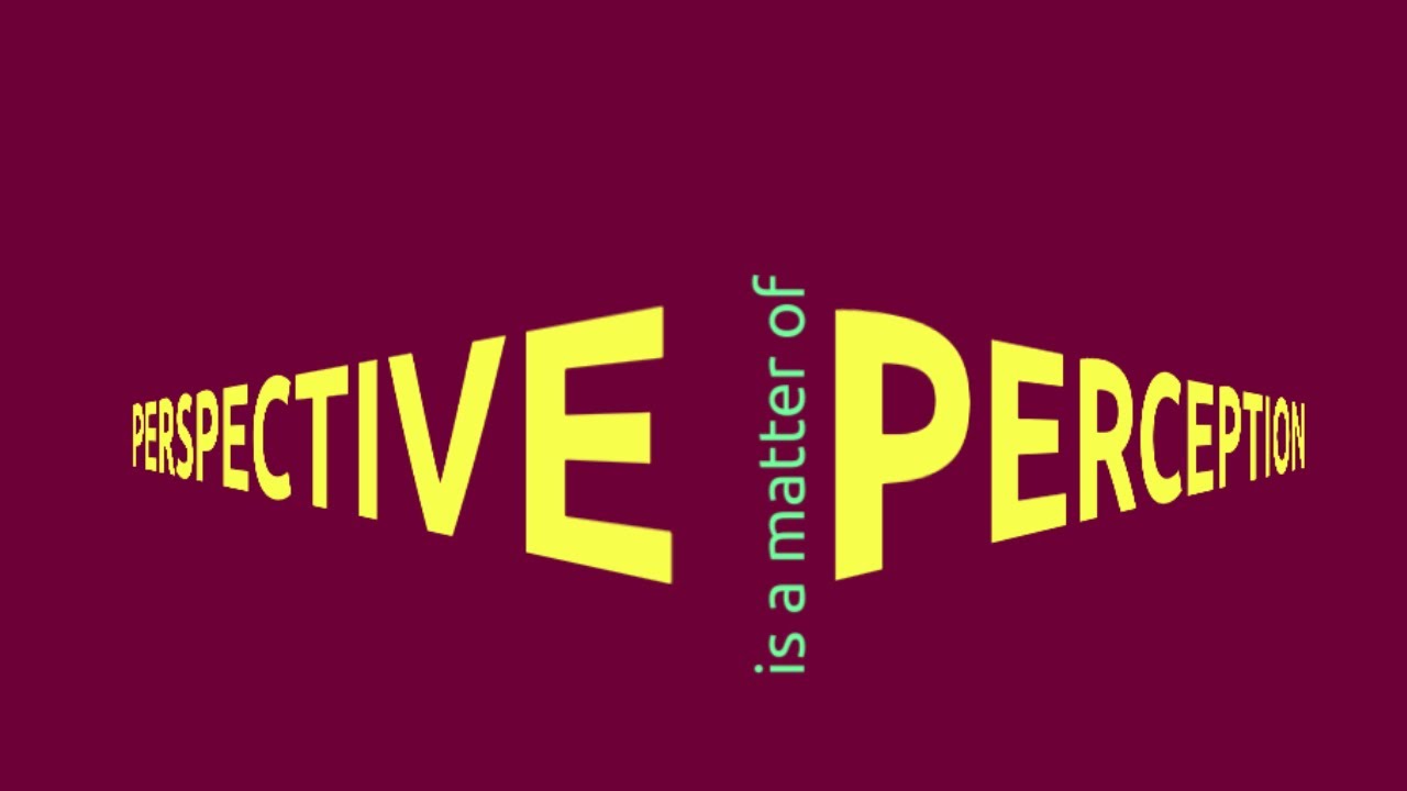 3D Perspective Text | HTML & CSS Tutorial