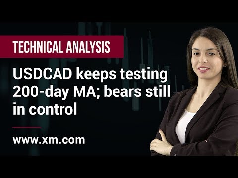Technical Analysis: 01/03/2019 - USDCAD keeps testing 200-day MA; bears still in control