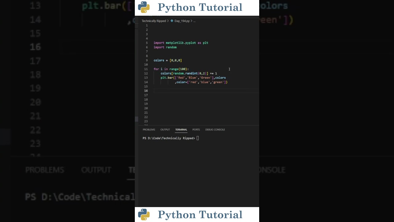 Animating Charts With Python | Python Tutorial