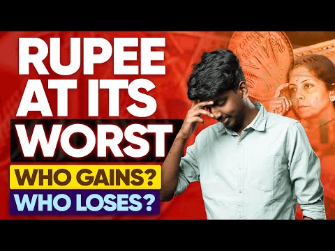 2 Reasons Why Indian Rupee is Crashing? 🤯 How Dollar Became The International Currency?