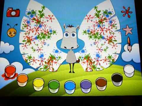Ellie's Wings - Children painting game for Iphone and Ipad
