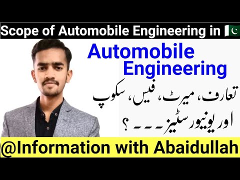 What is Automobile Engineering || Automobile Engineering projects || Scope of Automobile Engineering