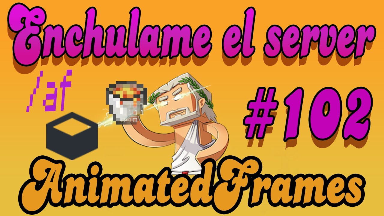 Minecraft Plugin Tutorial: AnimatedFrames