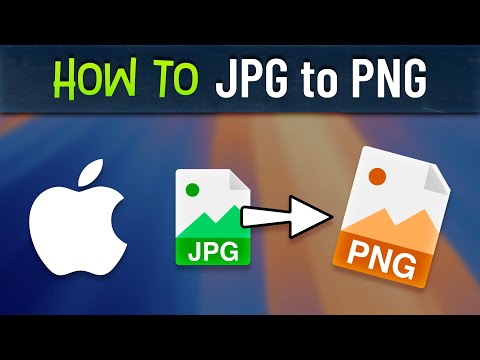 How To Convert JPG To PNG on MacBook
