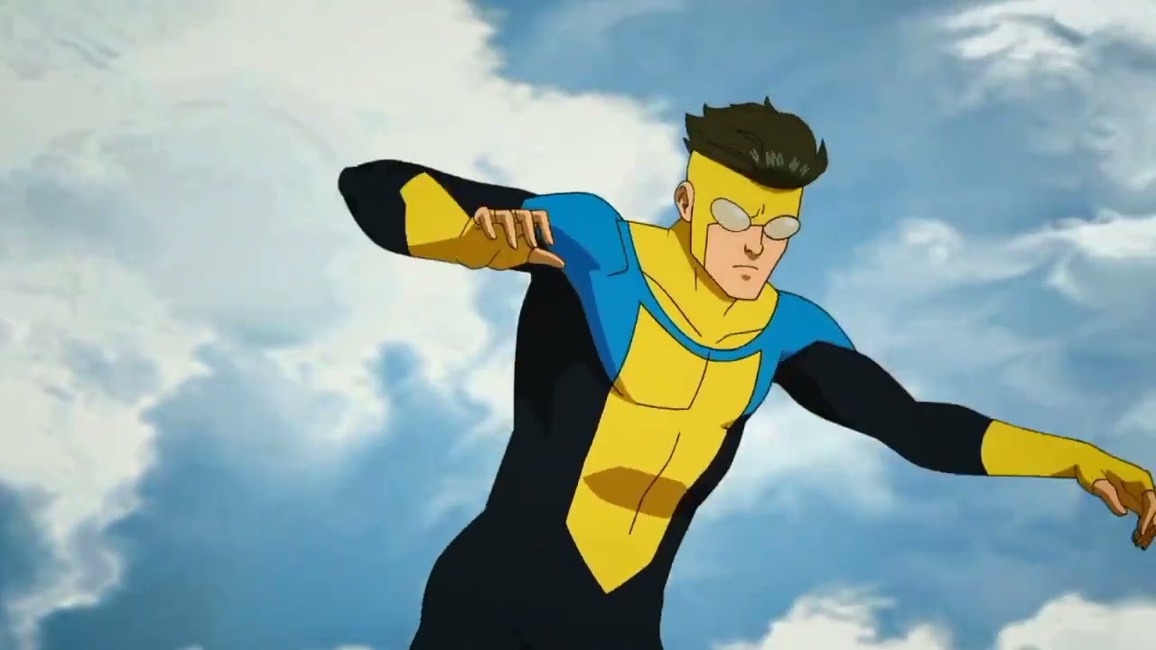 Invincible first suite-up fight