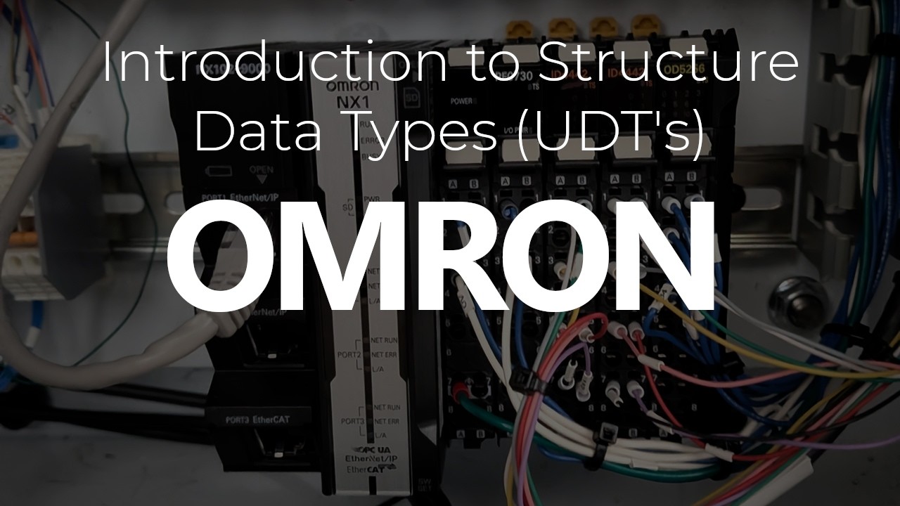 Introduction to Structures (UDTs) in PLC Programming (Sysmac Studio Tutorial)