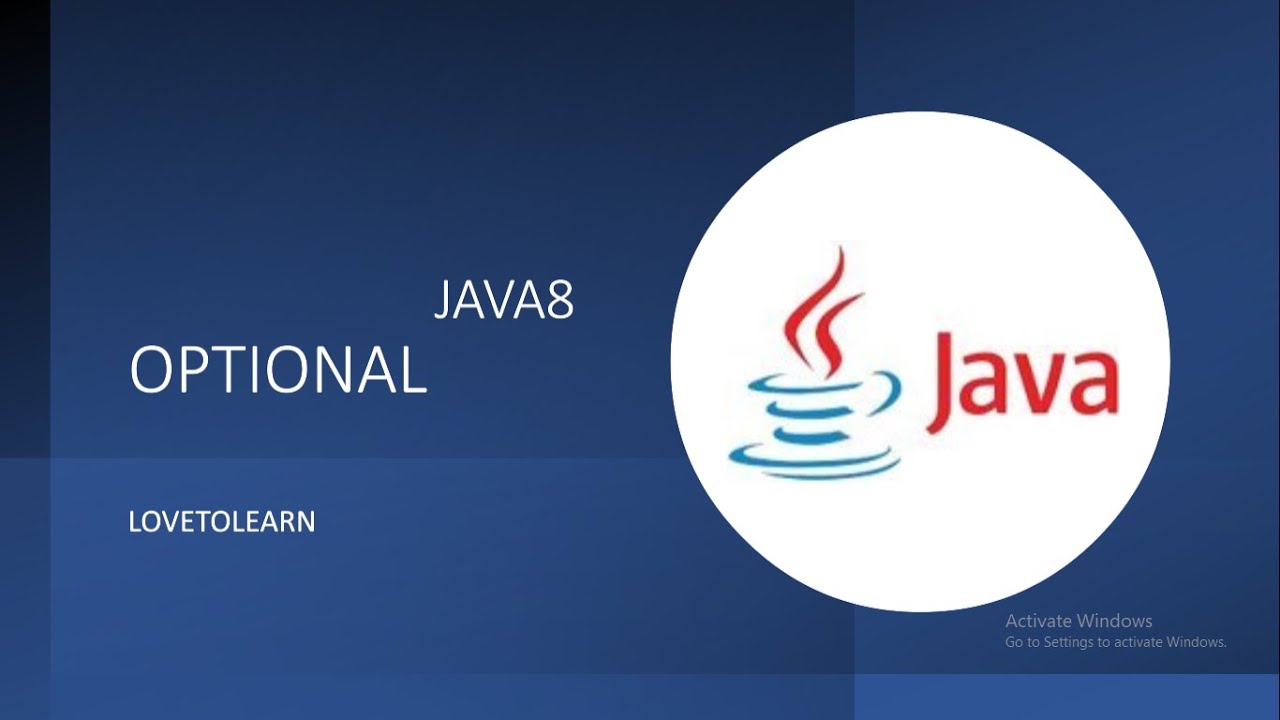 #java8 optional in java8 #optional #java8 #lovetolearn #java #optional