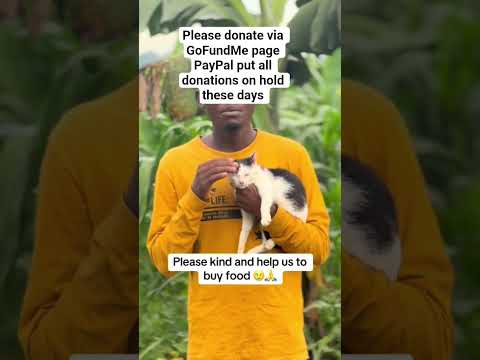 please try to donate using our GoFundMe page PayPal account put all donations on hold it effects us