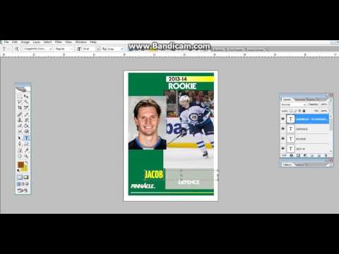Making A Sportscard in Photoshop CS2